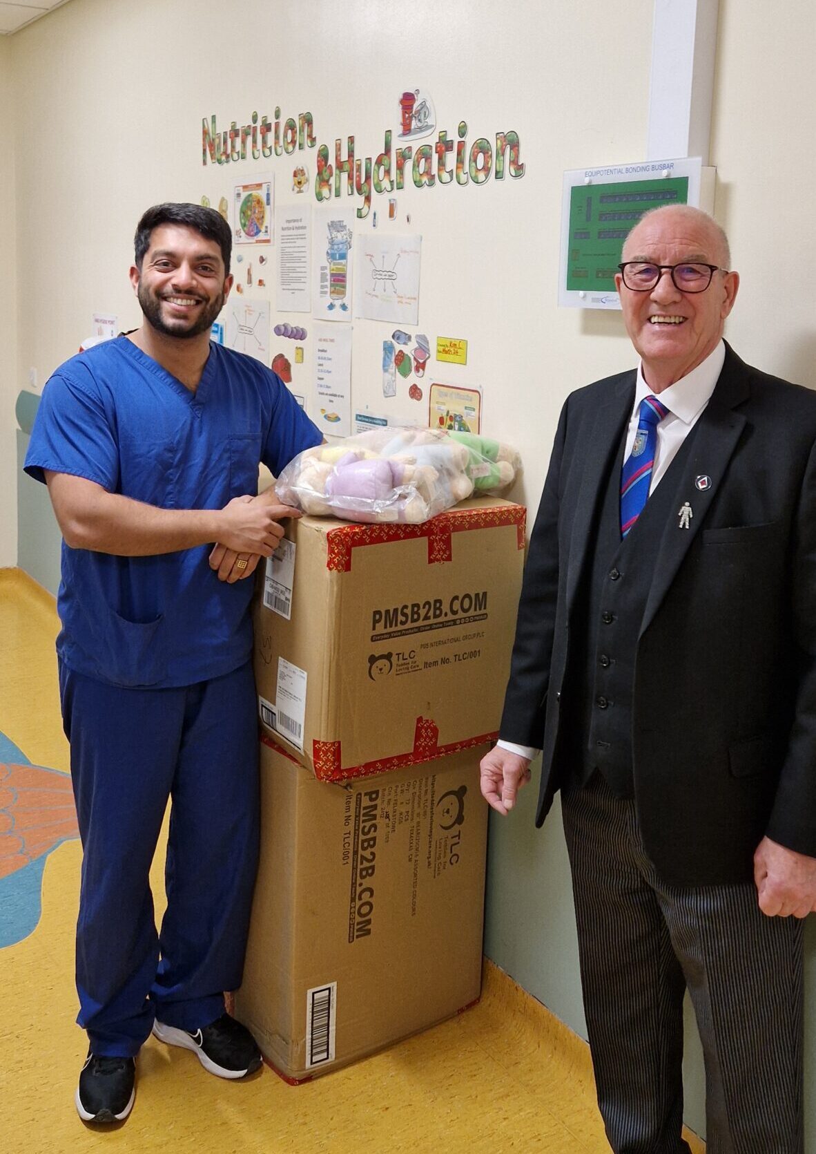 TLC Teddy Bears delivered to North Manchester Hospital - The East ...